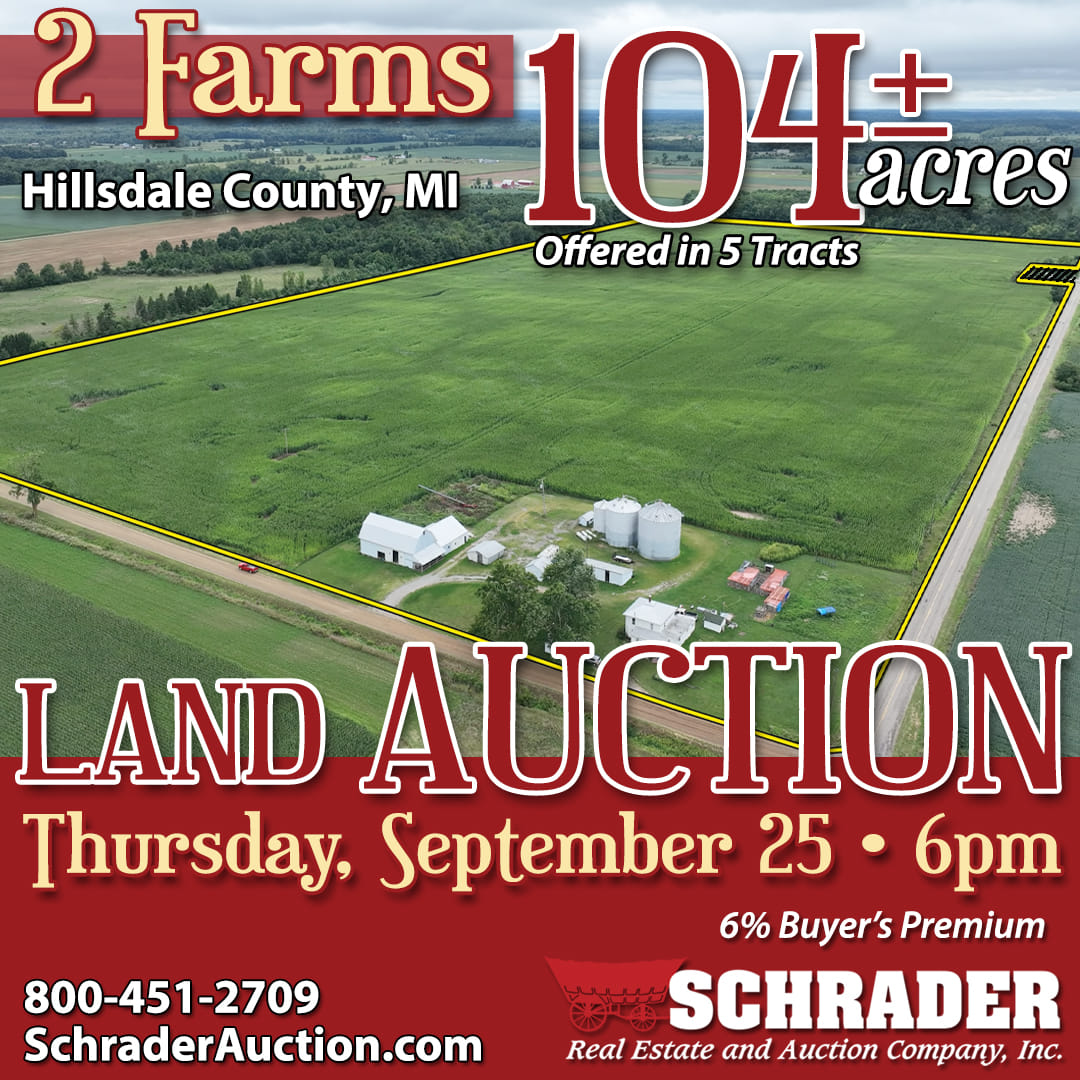REAL ESTATE AND PERSONAL PROPERTY AUCTION - 2 FARMS LAND AUCTION - 104 ...