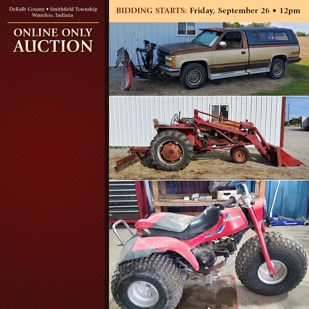 PERSONAL PROPERTY AUCTION - TIMED ONLINE ONLY PERSONAL PROPERTY AUCTION ...